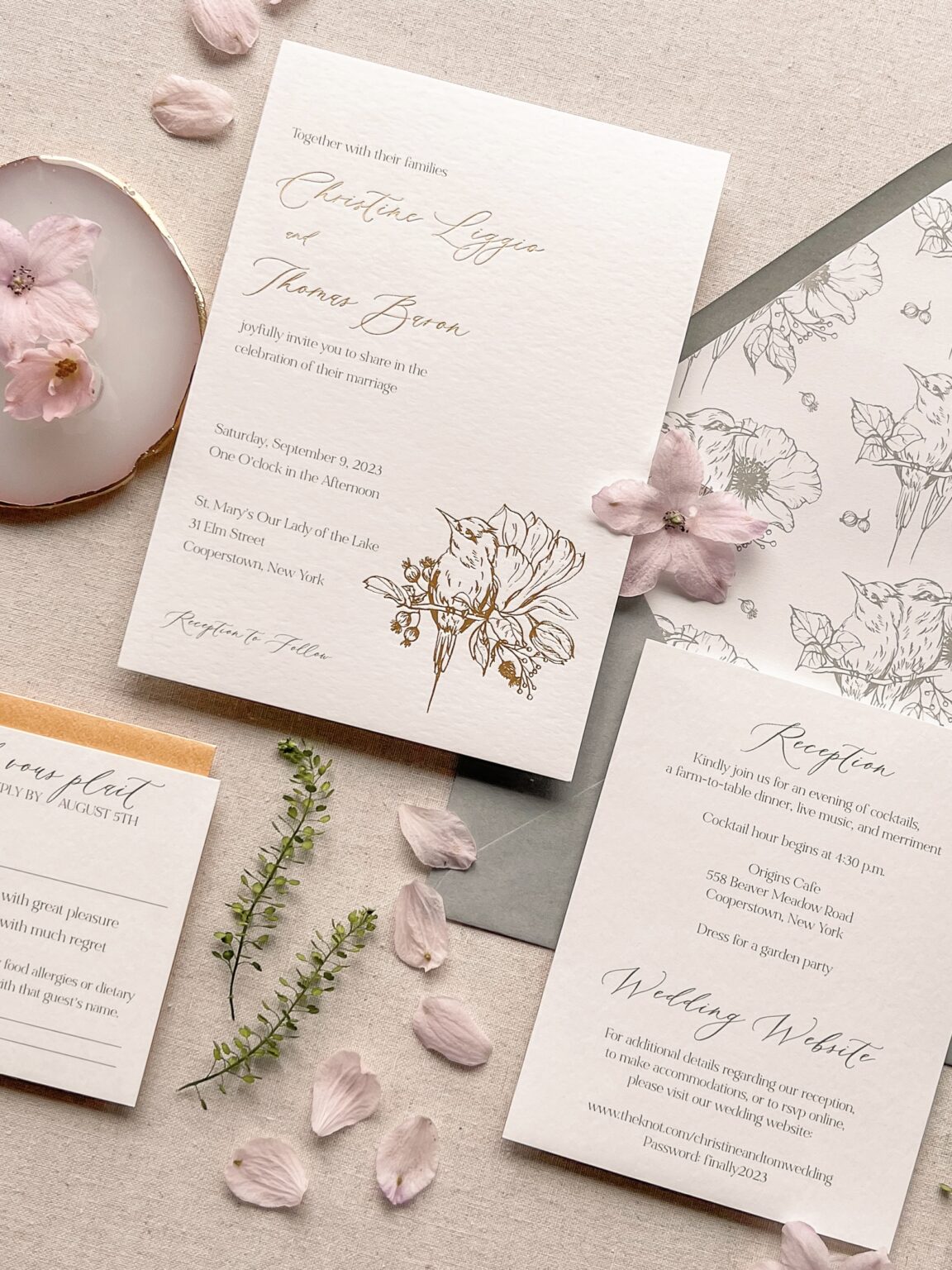 Wedding Invitation Wording + Examples of What to Include